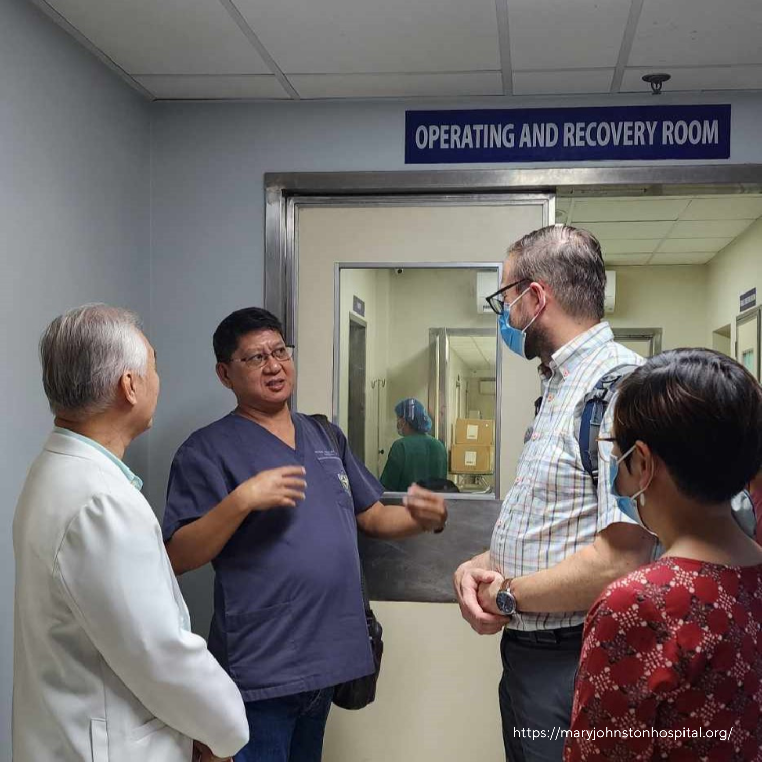 UMC Global Ministries Missionary Visits Mary Johnston Hospital (MJH)